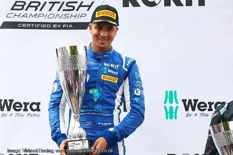 motorsportmedia.co.za | Alibhai is first ever African to win in British F4